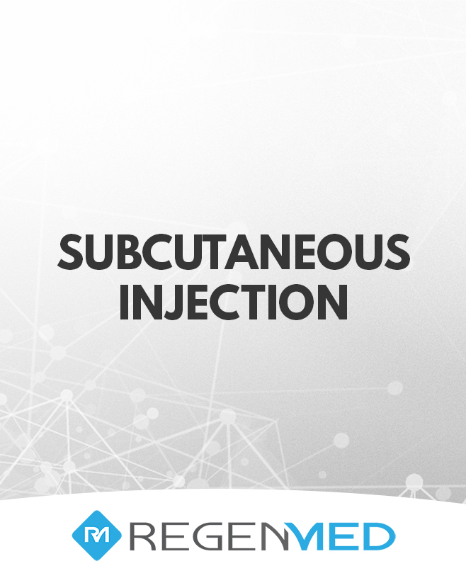 Subcutaneous Injection – RegenMed Direct